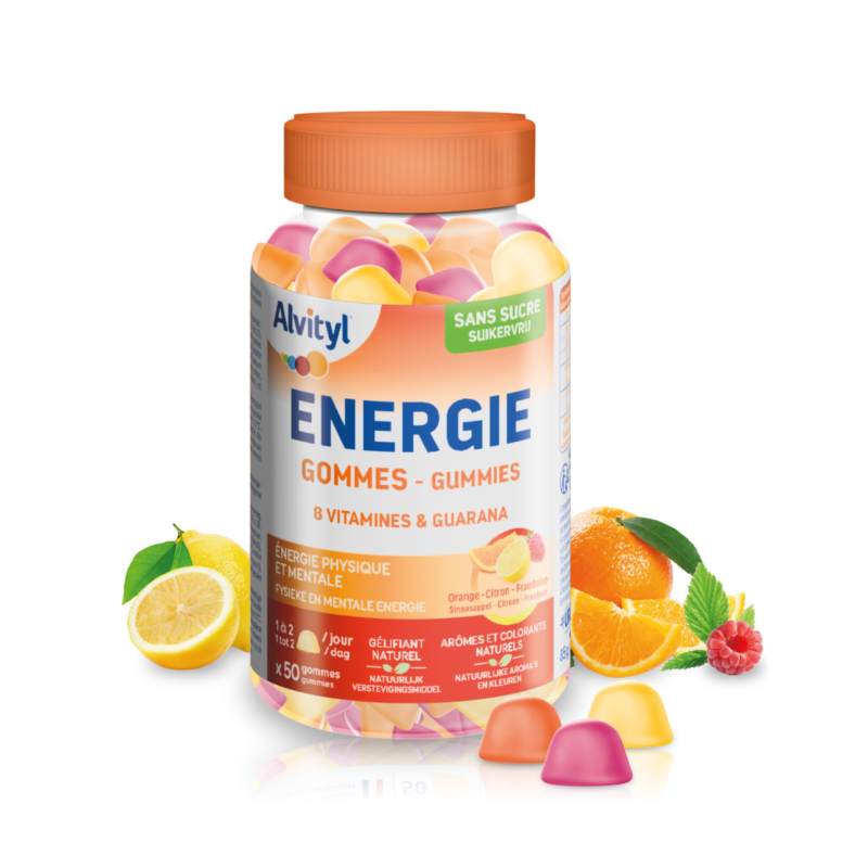 Alvityl® Energie Gommes 3 goûts - Compléments alimentaires