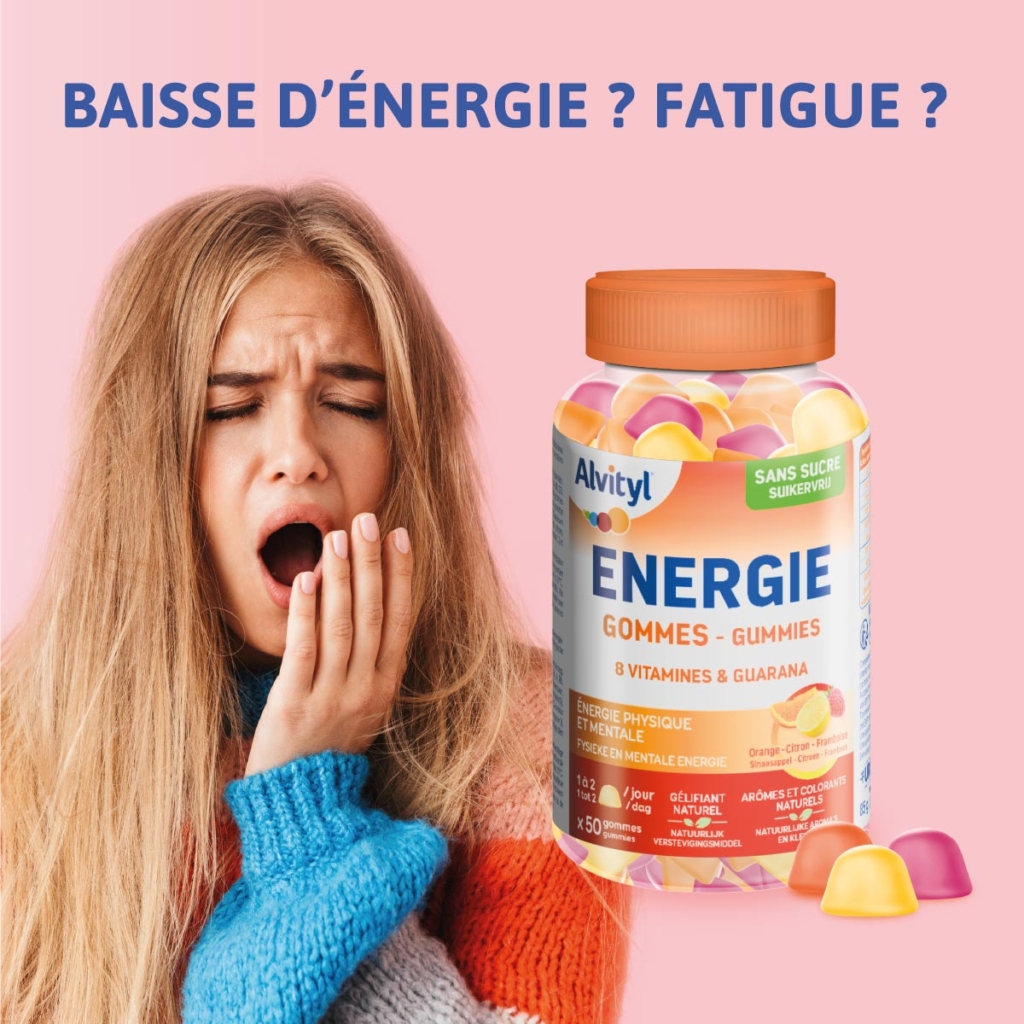 Alvityl® Energie Gommes 3 goûts - Compléments alimentaires
