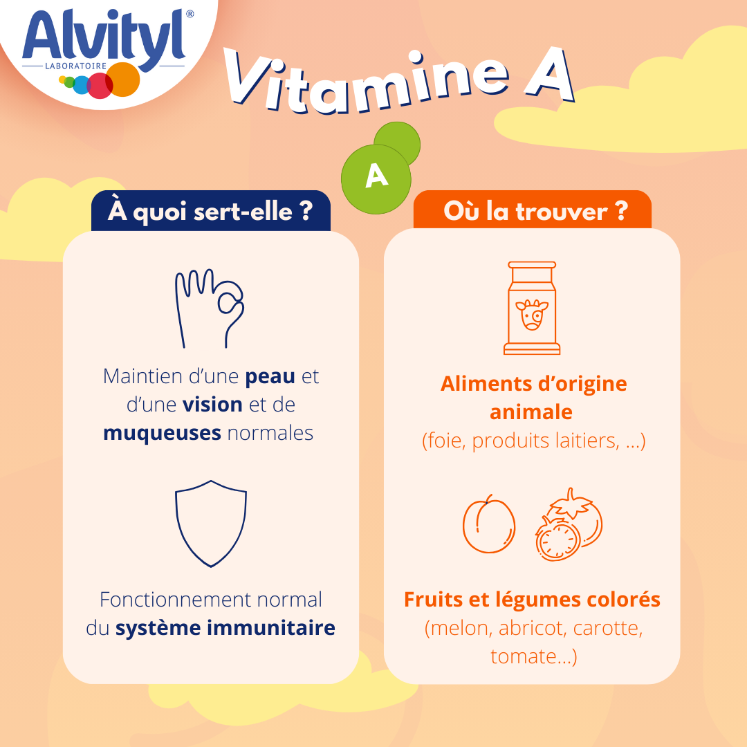 Qu'est ce que la vitamine A : bienfaits et aliments riches en vitamine A