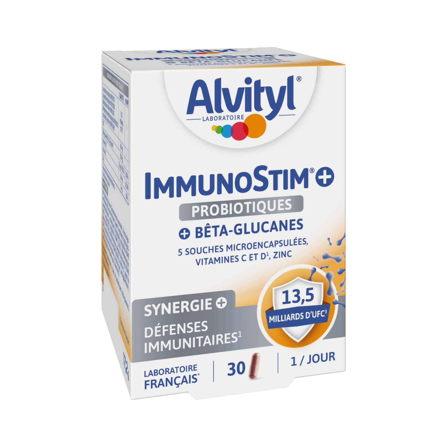 Alvityl® Immunostim+ : Complément alimentaire en gélules - immunité